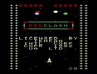 Emerson Arcadia 2001 Games > Red Clash :: Emu-Land.net