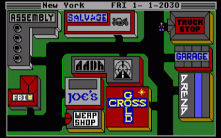 Atari ST Games > Autoduel (1988)(Origin) :: Emu-Land.net