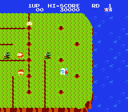 Famicom Disk System Games > Dig Dug II :: Emu-Land.net