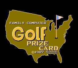 Игры Famicom Disk System > Family Computer Golf Special Course :: Emu ...
