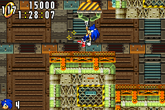 Игры Game Boy Advance > Sonic Advance :: Emu-Land.net