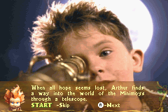 Игры Game Boy Advance > Arthur and the Invisibles :: Emu-Land.net