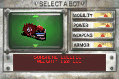 Игры Game Boy Advance > BattleBots: Design & Destroy :: Emu-Land.net
