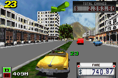 Игры Game Boy Advance > Crazy Taxi: Catch a Ride :: Emu-Land.net