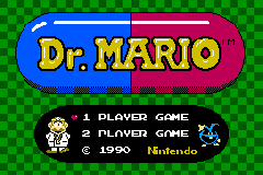 Игры Game Boy Advance > Famicom Mini 15: Dr. Mario :: Emu-Land.net