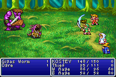 Игры Game Boy Advance > Final Fantasy I & II: Dawn of Souls :: Emu-Land.net