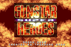 Игры Game Boy Advance > Gunstar Super Heroes :: Emu-Land.net