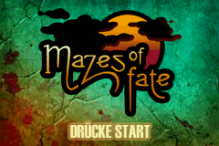 Игры Game Boy Advance > Mazes of Fate :: Emu-Land.net
