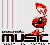 Game Boy Color Games > Pocket Music :: Emu-Land.net