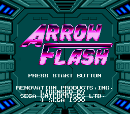 Игры Sega Mega Drive / Genesis > Arrow Flash :: Emu-Land.net