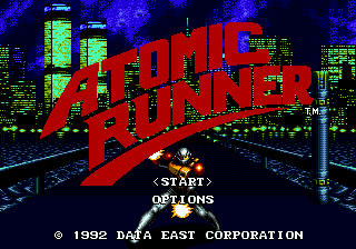 Игры Sega Mega Drive / Genesis > Atomic Runner :: Emu-Land.net