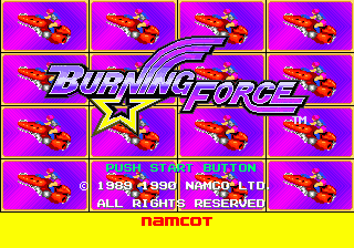 Игры Sega Mega Drive / Genesis > Burning Force :: Emu-Land.net