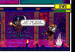 Игры Sega Mega Drive / Genesis > Comix Zone :: Emu-Land.net