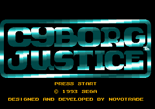 Игры Sega Mega Drive / Genesis > Cyborg Justice :: Emu-Land.net