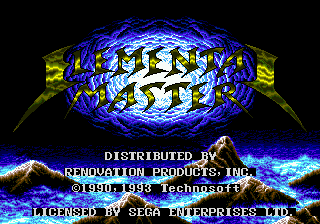 Игры Sega Mega Drive / Genesis > Elemental Master :: Emu-Land.net