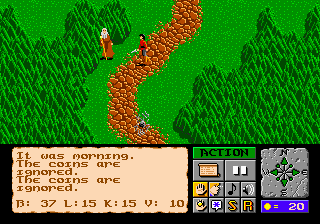 Игры Sega Mega Drive / Genesis > Faery Tale Adventure, The :: Emu-Land.net