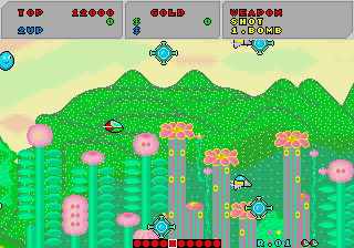 Sega Genesis (Mega Drive) Games > Fantasy Zone :: Emu-Land.net