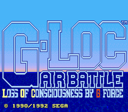 Игры Sega Mega Drive / Genesis > G-LOC: Air Battle :: Emu-Land.net