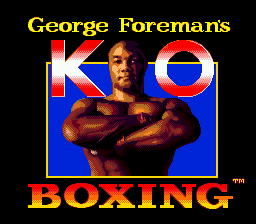 Игры Sega Mega Drive / Genesis > George Foreman's KO Boxing :: Emu-Land.net