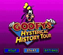 Sega Genesis (Mega Drive) Games > Goofy's Hysterical History Tour ...