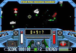 Игры Sega Mega Drive / Genesis > Math Blaster: Episode 1 :: Emu-Land.net