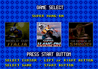 Sega Genesis (Mega Drive) Games > Mega Games 6 :: Emu-Land.net