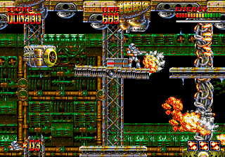 Sega Genesis (Mega Drive) Games > Mega Turrican :: Emu-Land.net