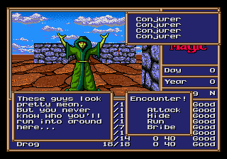 Игры Sega Mega Drive / Genesis > Might and Magic - Gates to Another ...