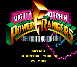 Sega Genesis (Mega Drive) Games > Mighty Morphin Power Rangers: The ...