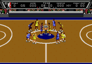Игры Sega Mega Drive / Genesis > NBA Action '94 :: Emu-Land.net