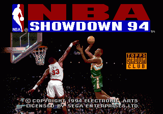 Игры Sega Mega Drive / Genesis > NBA Showdown '94 :: Emu-Land.net