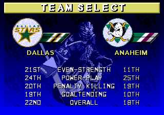 Игры Sega Mega Drive / Genesis > NHL 97 :: Emu-Land.net