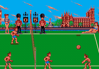 Sega Genesis (Mega Drive) Games > Ocean Beach Volley :: Emu-Land.net