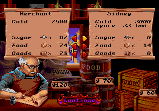 Игры Sega Mega Drive / Genesis > Pirates! Gold :: Emu-Land.net