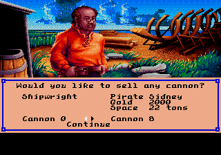 Игры Sega Mega Drive / Genesis > Pirates! Gold :: Emu-Land.net