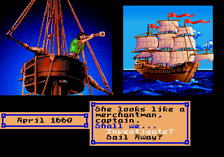 Игры Sega Mega Drive / Genesis > Pirates! Gold :: Emu-Land.net