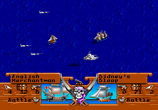 Игры Sega Mega Drive / Genesis > Pirates! Gold :: Emu-Land.net
