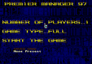 Игры Sega Mega Drive / Genesis > Premier Manager 97 :: Emu-Land.net
