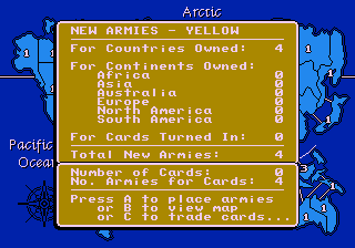 Игры Sega Mega Drive / Genesis > Risk :: Emu-Land.net