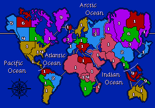 Игры Sega Mega Drive / Genesis > Risk :: Emu-Land.net