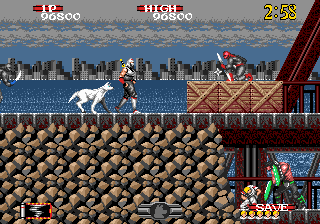 Игры Sega Mega Drive / Genesis > Shadow Dancer: The Secret of Shinobi ...