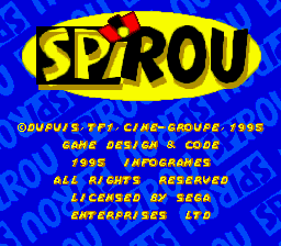 Sega Genesis (Mega Drive) Games > Spirou :: Emu-Land.net