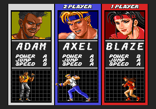 Игры Sega Mega Drive / Genesis > Streets of Rage :: Emu-Land.net