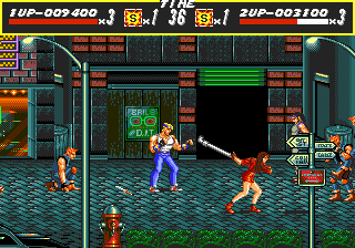 Sega Genesis (Mega Drive) Games > Streets of Rage :: Emu-Land.net