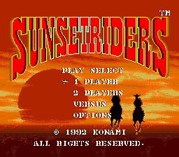 Игры Sega Mega Drive / Genesis > Sunset Riders :: Emu-Land.net