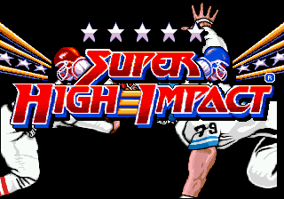 Игры Sega Mega Drive / Genesis > Super High Impact :: Emu-Land.net