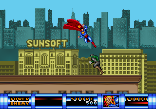 Игры Sega Mega Drive / Genesis > Superman :: Emu-Land.net