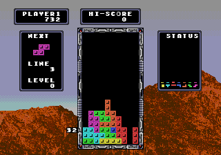 Игры Sega Mega Drive / Genesis > Tetris :: Emu-Land.net