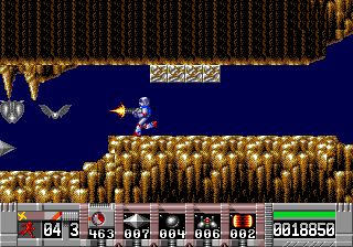 Игры Sega Mega Drive / Genesis > Turrican :: Emu-Land.net