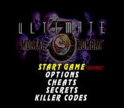Sega Genesis (Mega Drive) Games > Ultimate Mortal Kombat 3 :: Emu-Land.net